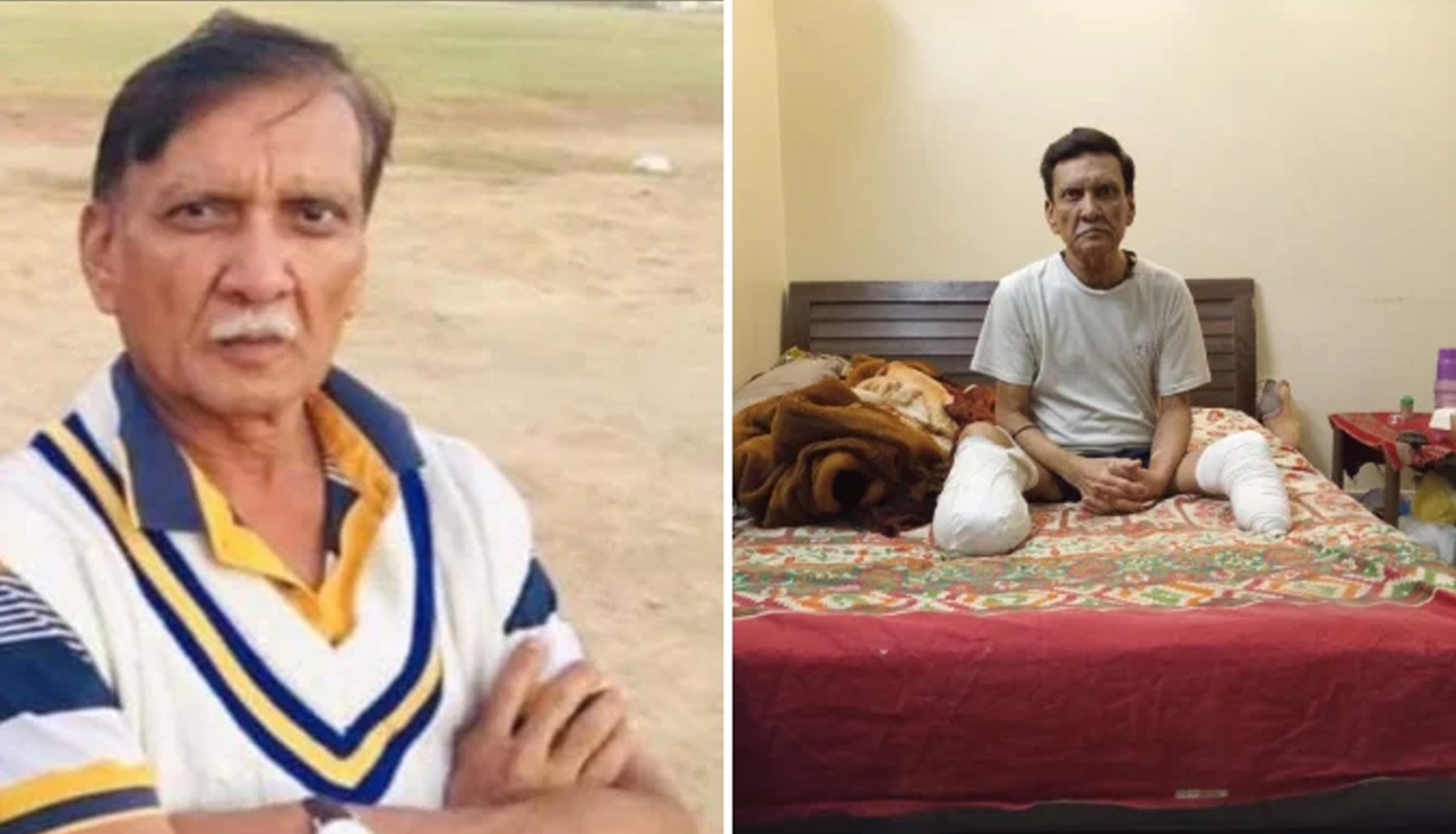 Former Pakistani Cricketer Mahinder Kumar Loses Both Legs, Appeals for ...